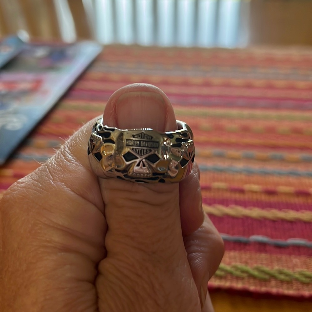 Men’s Authentic Harley Davidson Ring. Impulse Purchas… - Gem